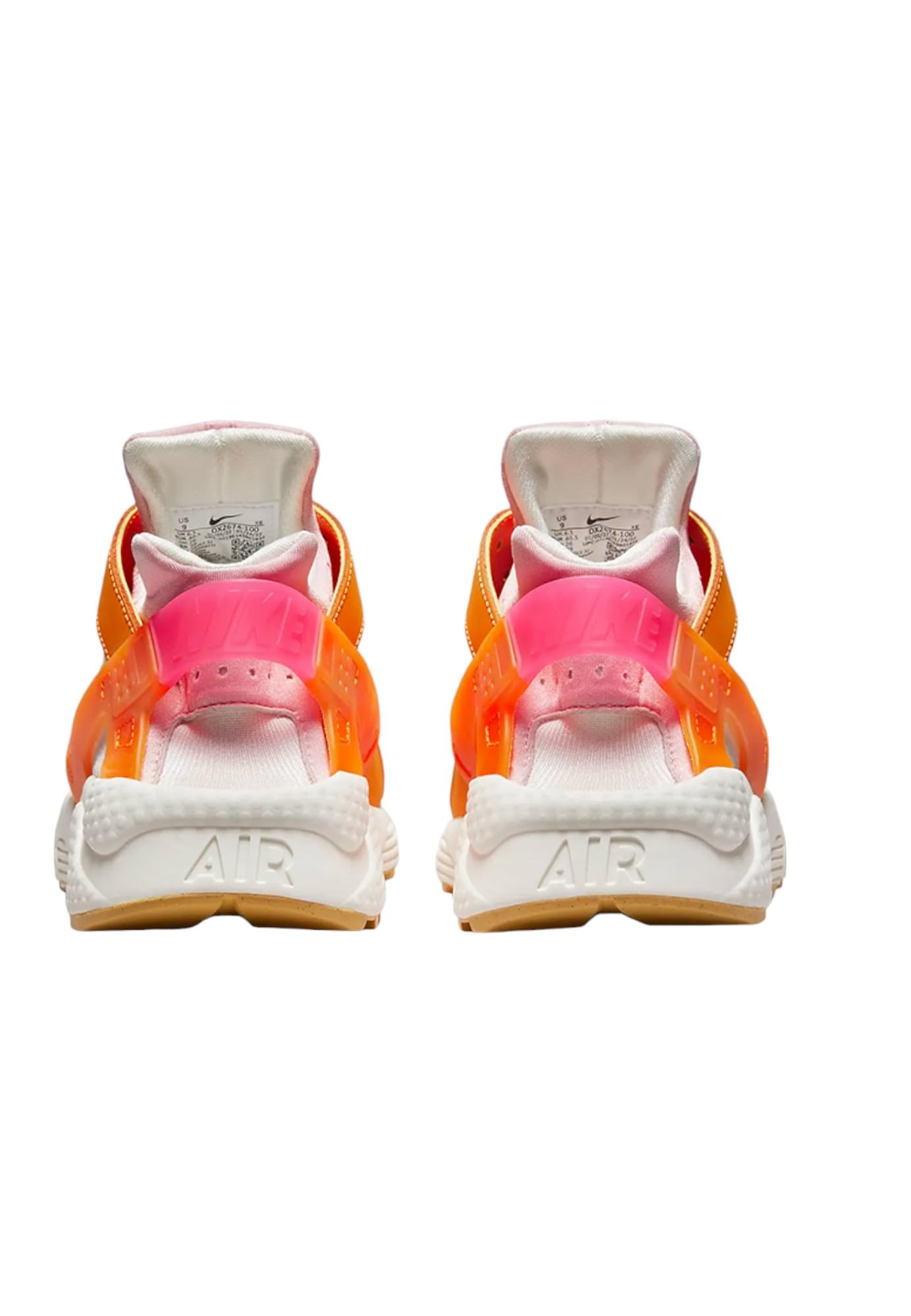 Nike Women's Air Huarache Summit White/Hyper Pink-Solar Flare (DX2674 100) - 9.5