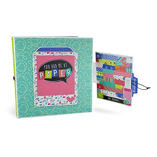 Photoplay Paper PhotoPlay Maker Series Folio 6"X6"-White