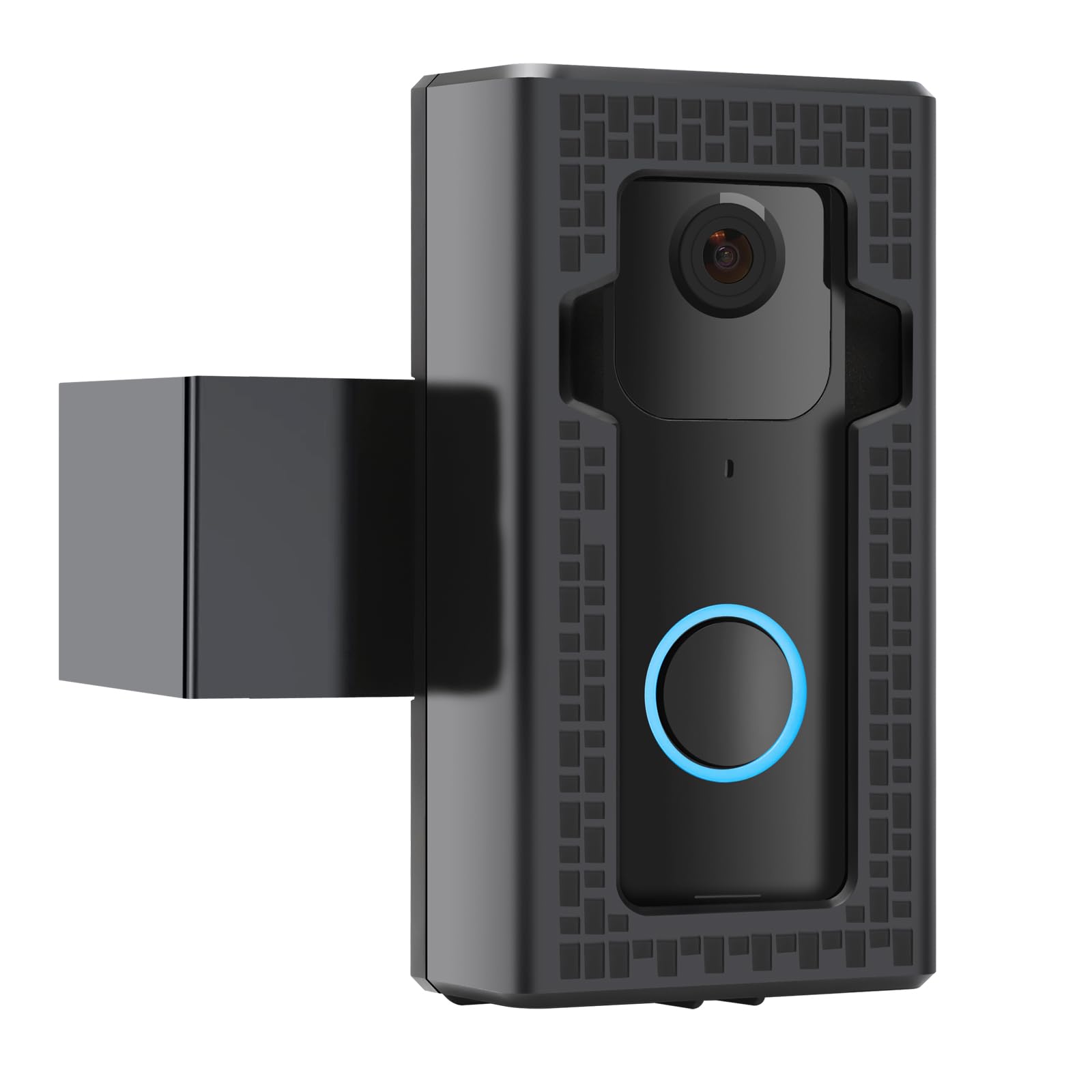 Anti-Theft Blink Video Doorbell Door Mount,No-Drill Adjustable Mounting Bracket,Not Block Doorbell Motion Sensor,Easy to Install Blink Video Doorbell Accessories for Houses Apartments Office