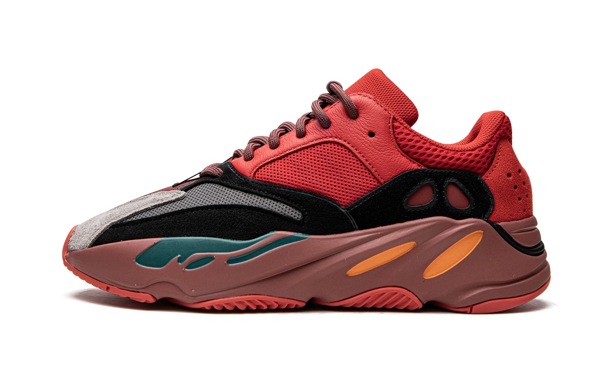 adidas Mens Yeezy Boost 700 HQ6979 Hi-Res Red - Size 10