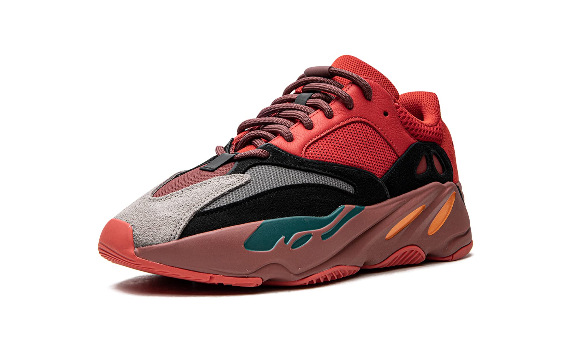 adidas Mens Yeezy Boost 700 HQ6979 Hi-Res Red - Size 10