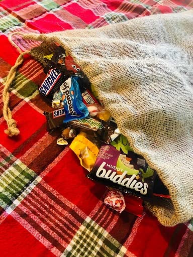 BAGTAK Burlap Bags with Drawstring 17 3/4" x 23" Burlap Sack (2 PACK) - Multi-Purpose Burlap - Gift Bags - Potato Bag - Storage Bag - Arts & Crafts - Ships from USA (2)