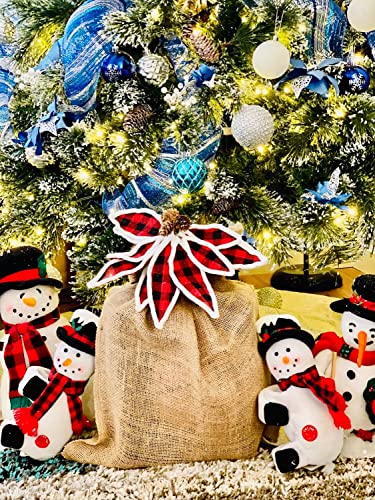 BAGTAK Burlap Bags with Drawstring 17 3/4" x 23" Burlap Sack (2 PACK) - Multi-Purpose Burlap - Gift Bags - Potato Bag - Storage Bag - Arts & Crafts - Ships from USA (2)