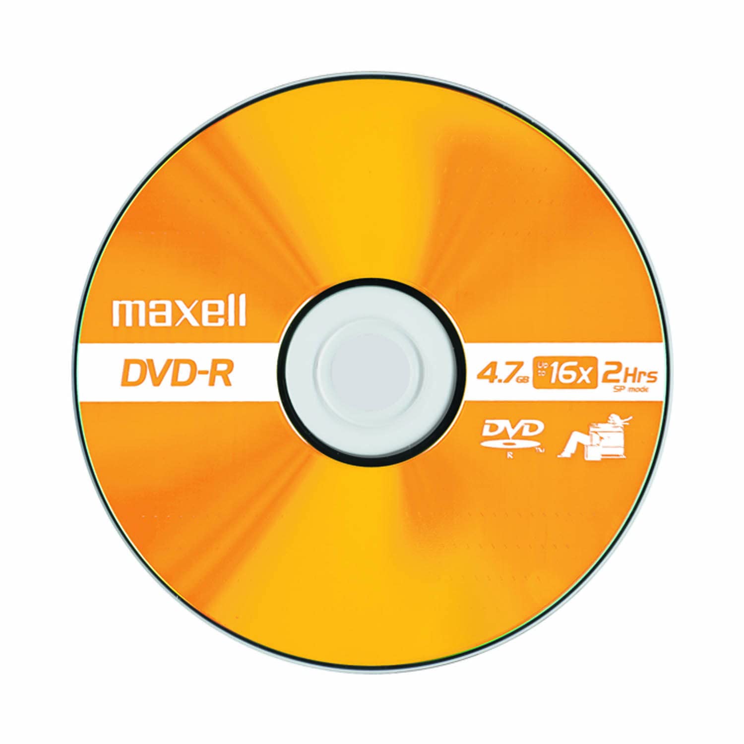 Maxell 625133 1-Time Recording Recordable CD & 638006 DVD-R 4.7 Gb Spindle with 2 Hour Recording Time and Superior Recording Layer Technology
