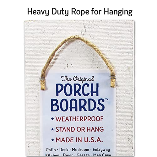 My Word! Welcome Spring Flowers & Butterflies Porch Sign - Engineered Wood, 8x46.5in, Farmhouse Style