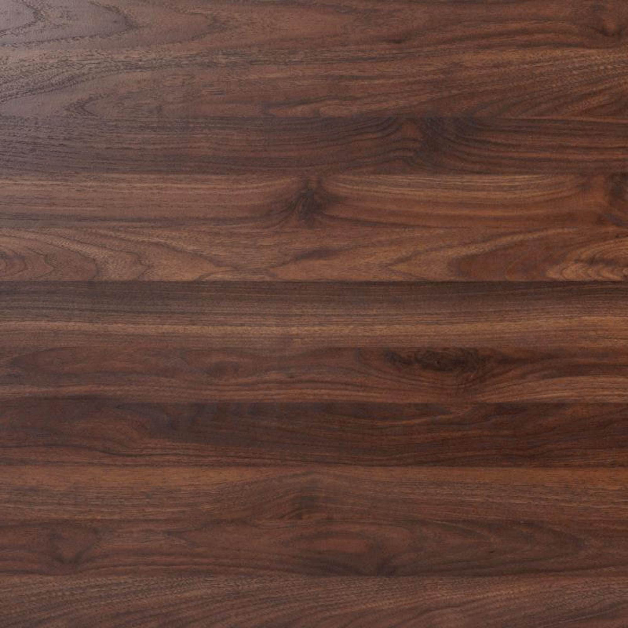 Flash Furniture Hatfield Mid-Century Modern Dining Table - Dark Walnut Engineered Wood Kitchen Table - 47 Inches - Tapered Wood Legs - Seats up to 4 Adults