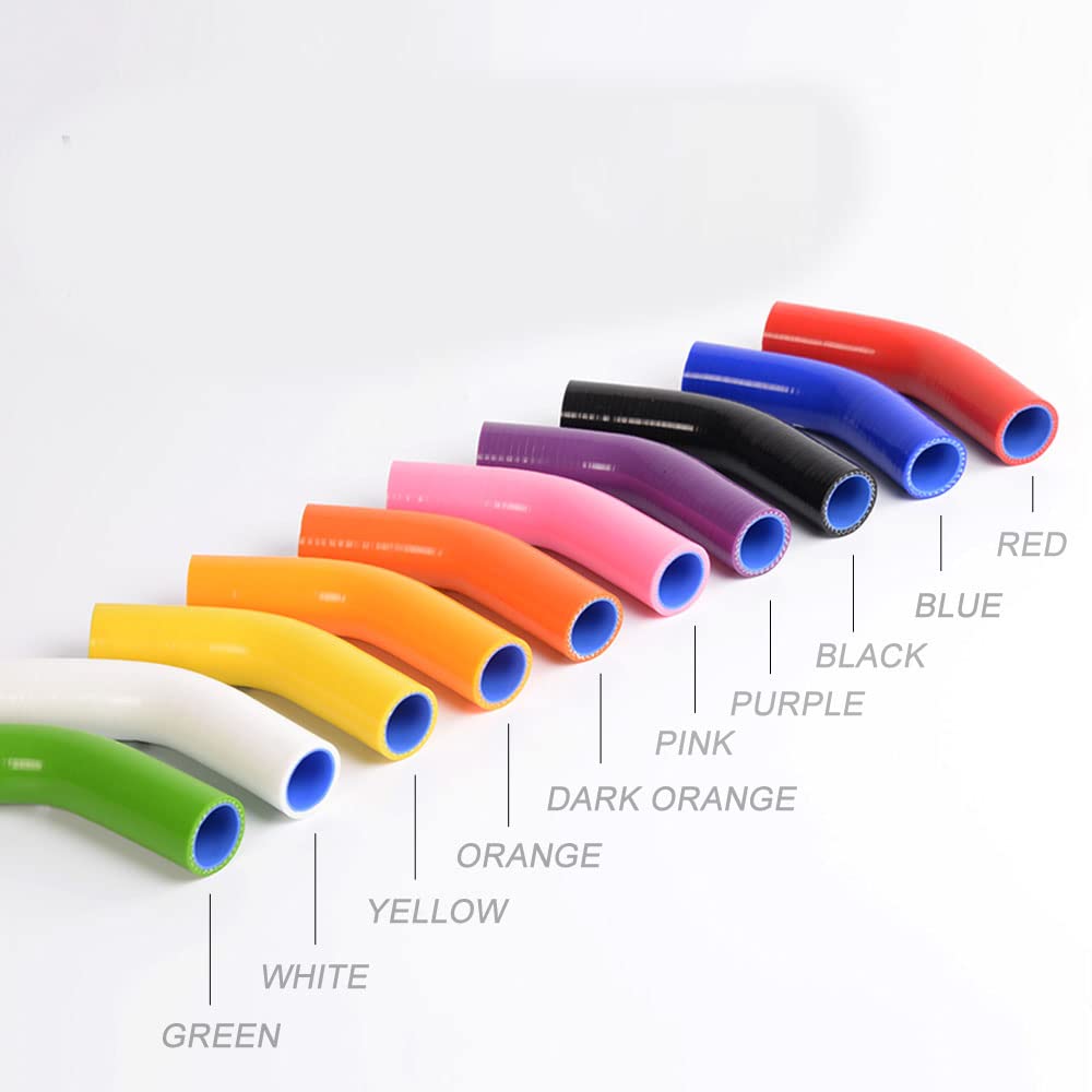 PIT66 Silicone Induction Intake Hose Kit,Compatible with Toyota Supra 86-92 MK3 MA70 7MGE/7MGTE Black with Clamps
