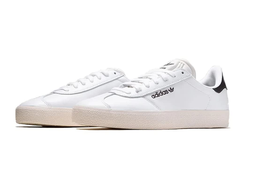 adidas Gazelle Adv Shoes - White/White/Shadow Olive - 7.5