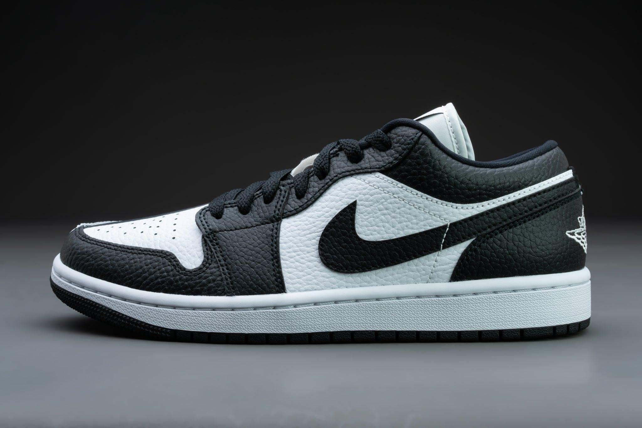 Nike Jordan Womens WMNS Air Jordan Low 1 DR0502 101 Homage - Size 8W White/Black/White