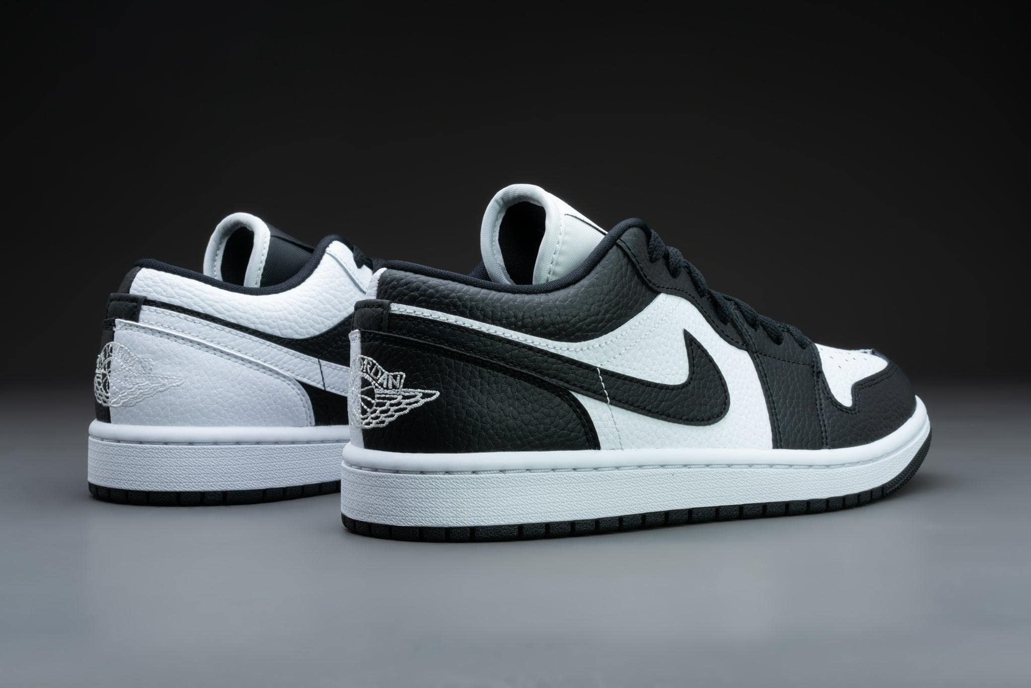 Nike Jordan Womens WMNS Air Jordan Low 1 DR0502 101 Homage - Size 8W White/Black/White