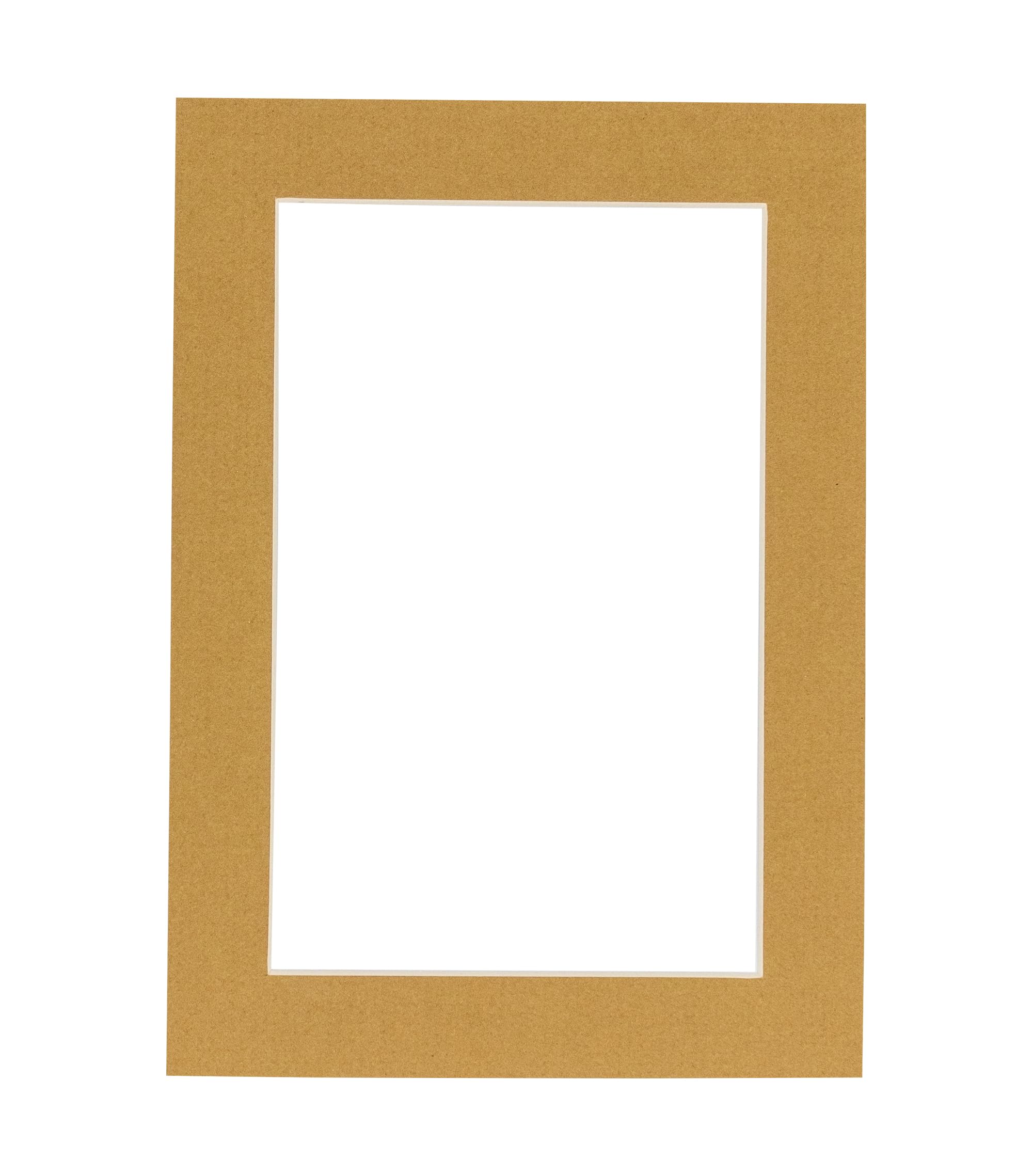 9x11 Mat Bevel Cut for 7x9 Photos - Acid Free Rattan Beige Precut Matboard - For Pictures, Photos, Framing - 4-ply Thickness