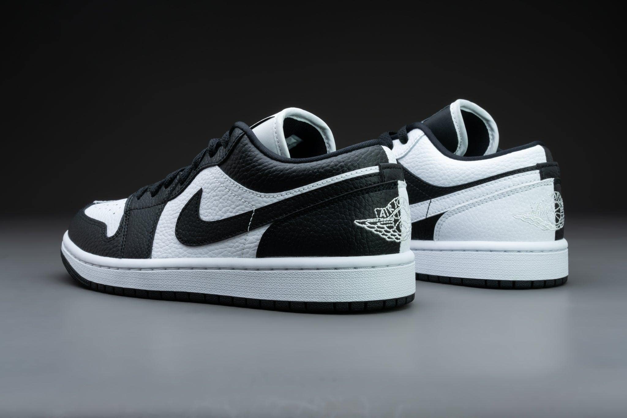 Nike Jordan Womens WMNS Air Jordan Low 1 DR0502 101 Homage - Size 8W White/Black/White