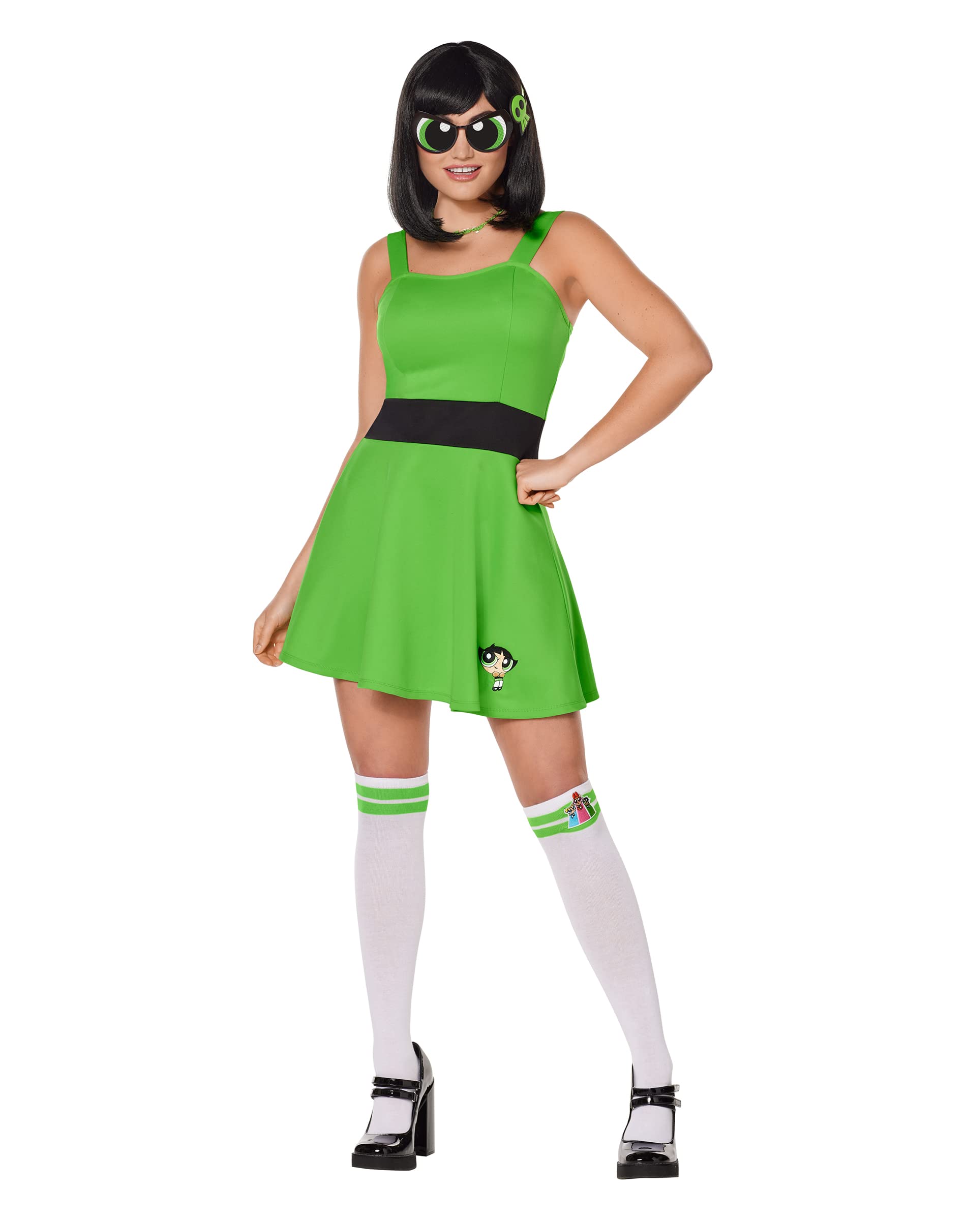 Spirit Halloween Adult The Powerpuff Girls Buttercup Costume - M