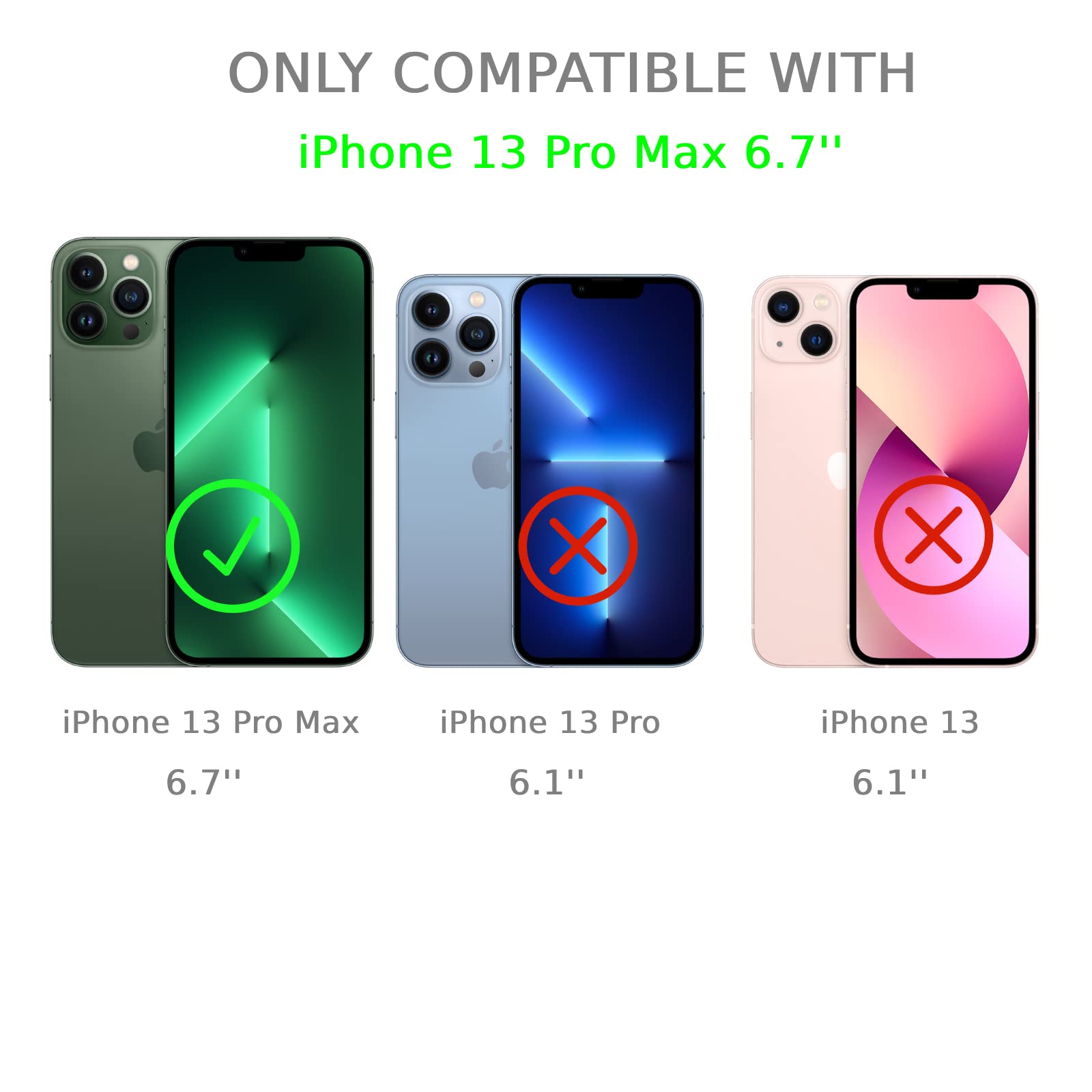 Rambulgkt Cute White Ghosts Case Compatible with iPhone 13 Pro Max, Halloween Ghosts Case for iPhone 13 Pro Max, Cool Cute TPU Bumper Phone Case Cover