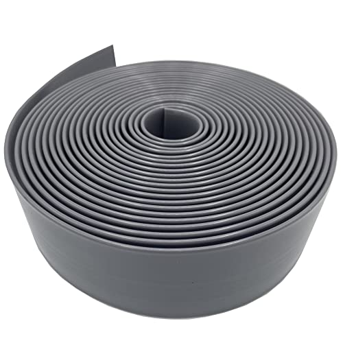 LukLoy 50ft Long Vinyl Straps for Patio Chairs Repair 2" Wide Patio Furniture Replacement Straps, Grey