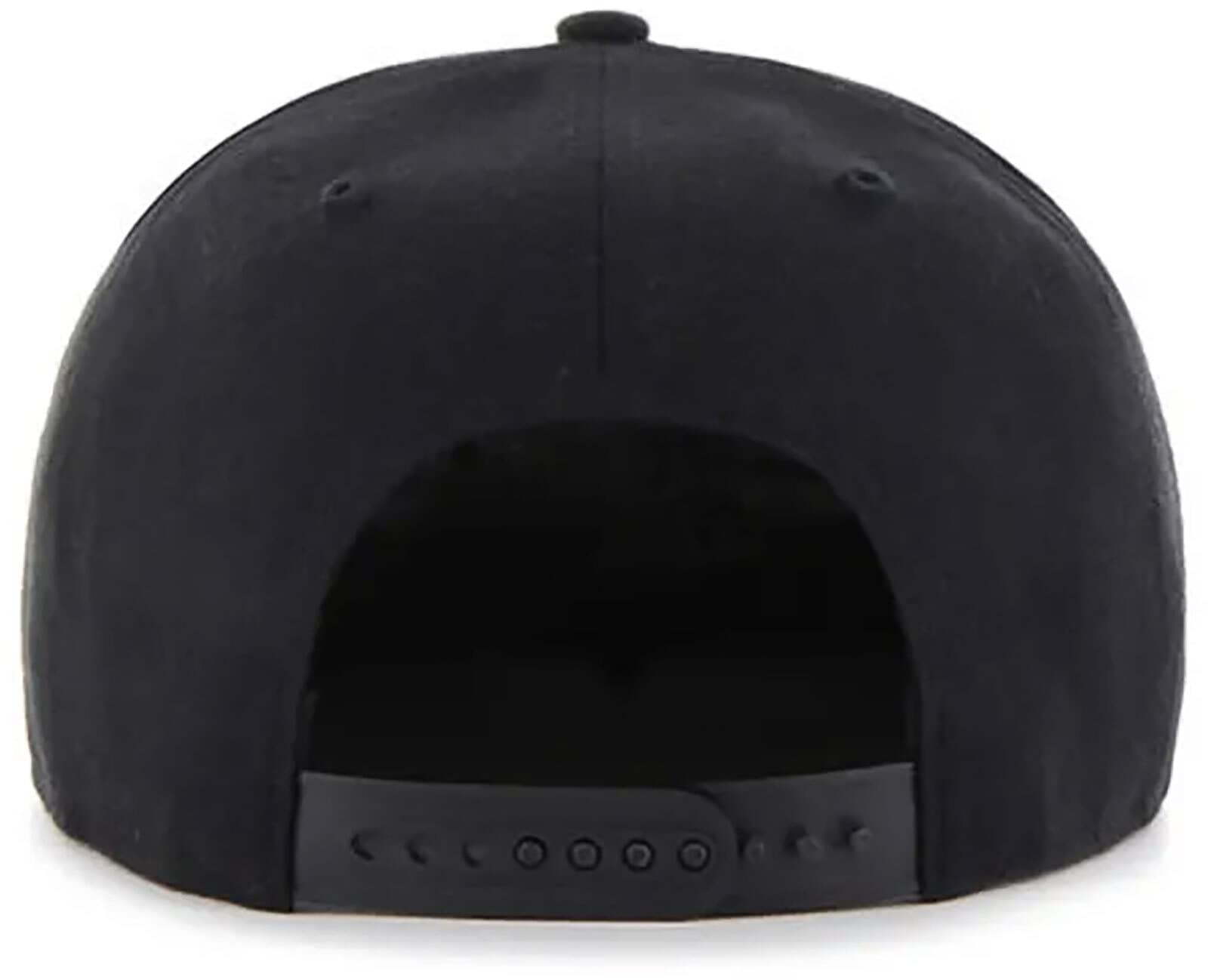 '47 Atlanta Braves Mens Womens No Shot Captain Adjustable Snapback Black/White Hat