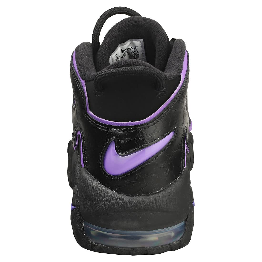 Nike mens Air More Uptempo '96, Black/Black/Metallic Gold/Action Grape, 10.5