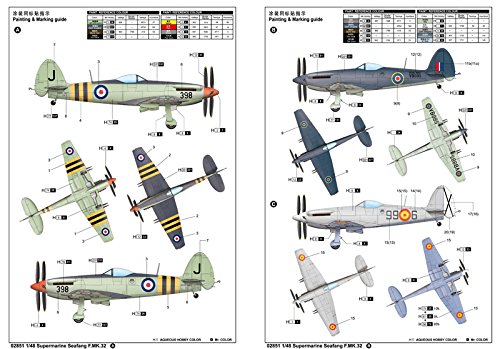 Trumpeter Supermarine Seafang F Mk 32 Fighter (1/48 Scale)