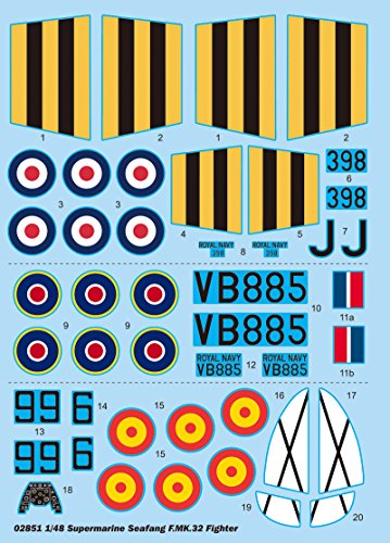 Trumpeter Supermarine Seafang F Mk 32 Fighter (1/48 Scale)
