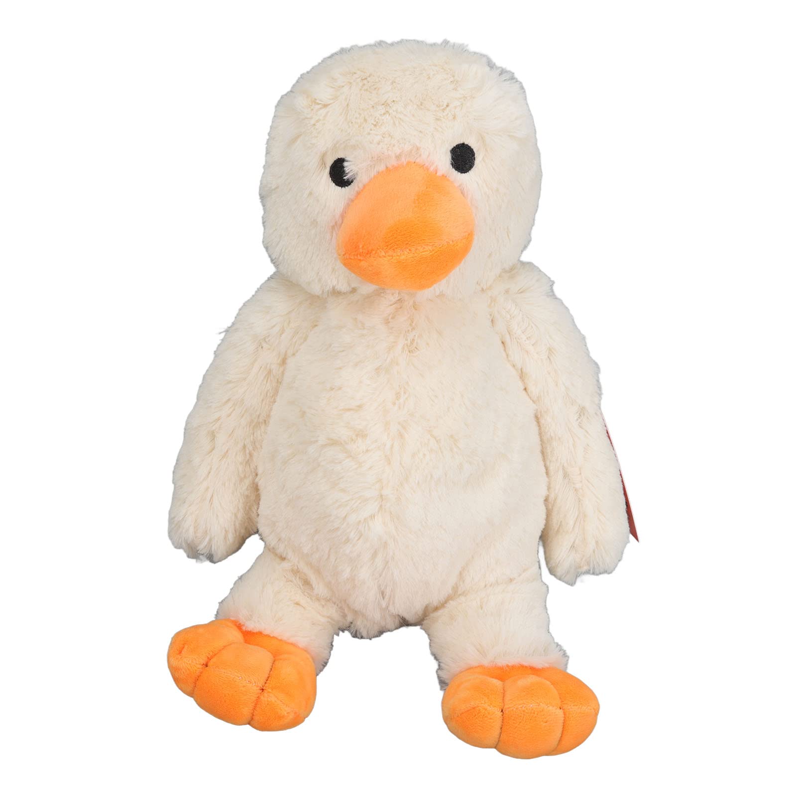 Zerodis Dog Plush Duckling Sounding Toy, Squeak Plush Duck Dog Toy Doggies Teething Puppy Chew Toy for Small Medium Dogs(L)