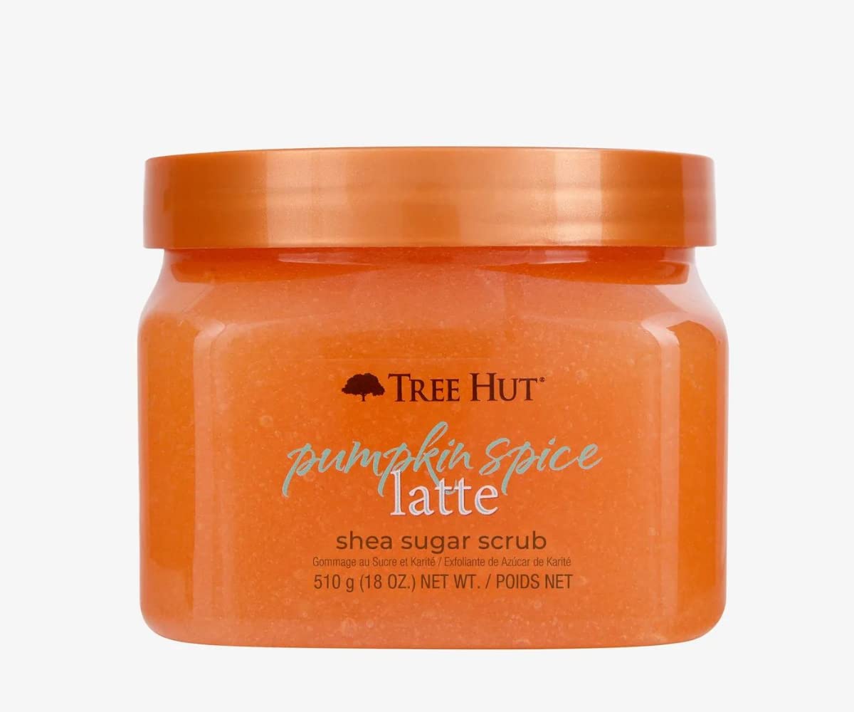 TREE HUT Pumpkin Spice Latte Shea Exfoliating, Hydrating Sugar Scrub 700250 1 510.0 grams