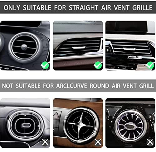 10Pcs Bling Car Vent Outlet Trim,Bling Rhinestone Car Air Conditioner Vent Decoration Strip,Bling Car Interior Moulding Trim Decor Bling Car Accessories （White）