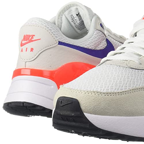 Nike Womens Air Max SYSTM Fitness Workout Running Shoes White 7 Medium (B,M)