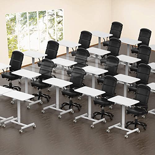 SMUG Standing small-106-WHITE Laptop Desk, 19''x26'', White