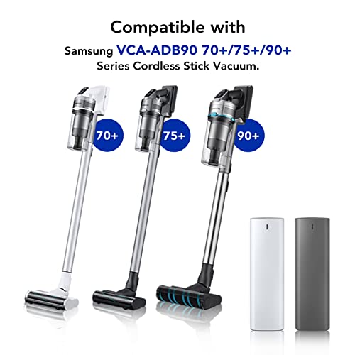4 Pack Vacuum Dust Bags for Samsung VCA-ADB90/XAA 70+ 75+ 90 Series Cordless Stick Vacuum Replacement Accessories Parts