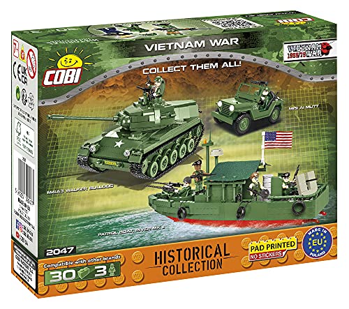 COBI Historical Collection: Vietnam War Figures,Jungle Camouflage