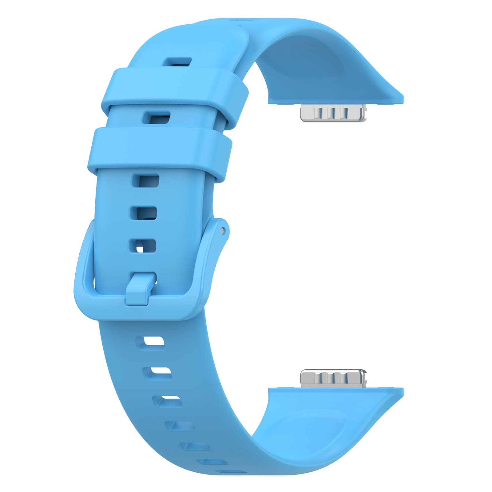 TenCloud 3-Pack Bands Compatible with Huawei Watch Fit 2 Smartwatch Replacement Silicone straps No Fading Sport Wristbands for Huawei Watch Fit 2(Not for the Watch Fit) (White+Pink+Sky)