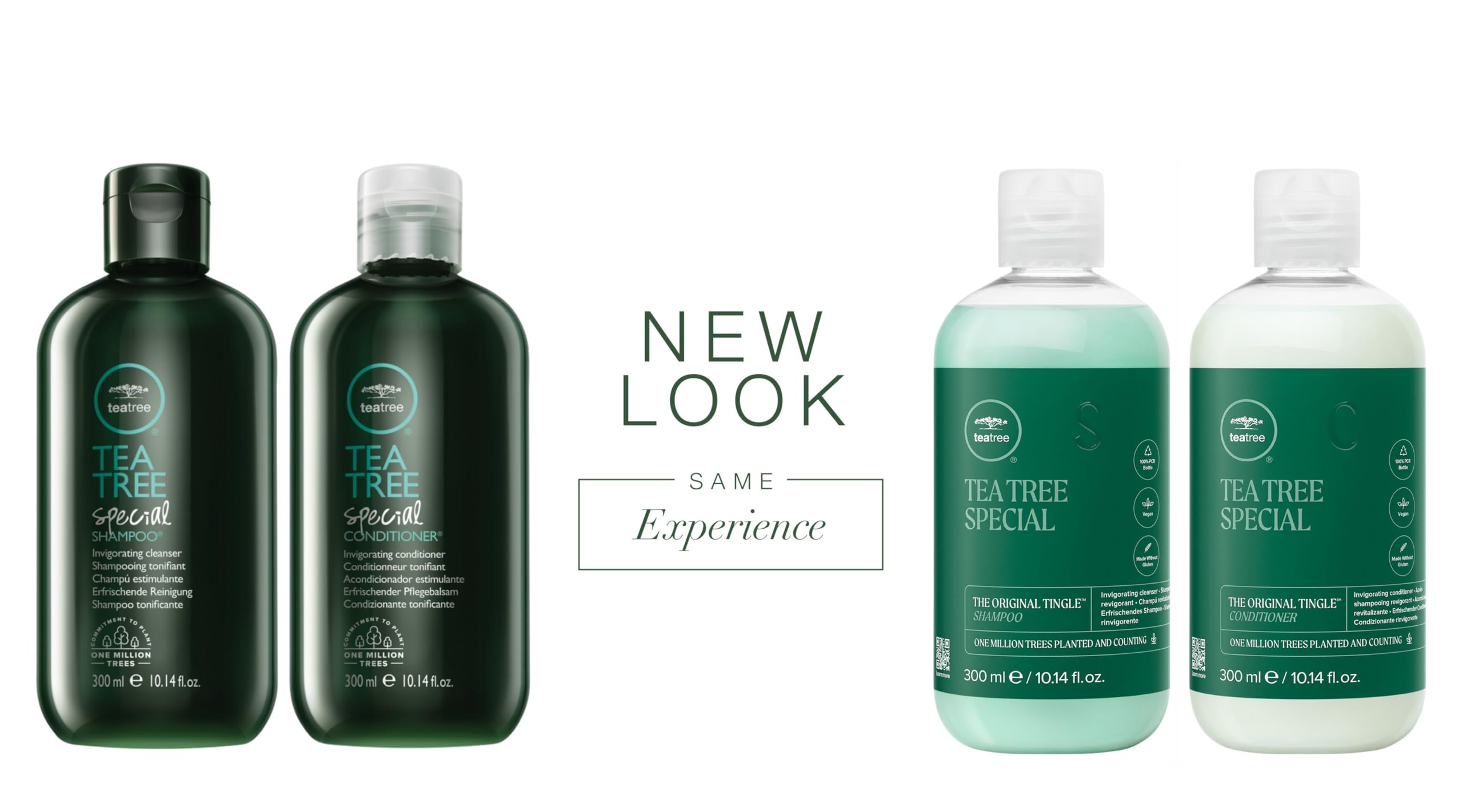 Tea Tree Special Shampoo Deep Cleans, Refreshes Scalp and Tea Tree Special Conditioner, Detangles, Smooths + Softens, For All Hair Types, 10.14 fl oz, Set