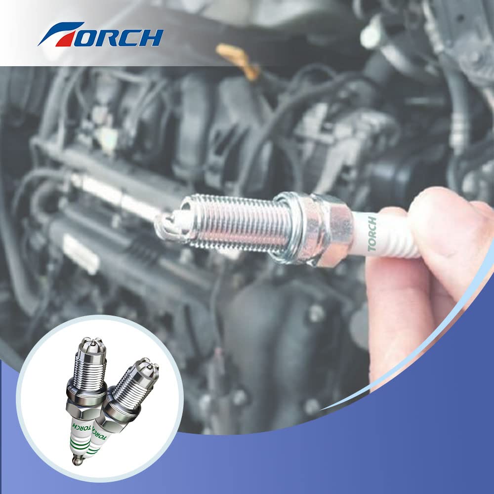 2PK TORCH A5RTC Spark plug Replace for NGK 6535/CR5HSB Spark plug, for Brisk NAR17 Spark plug, for Brisk NAR17C Spark plug, for Champion 808/Z9Y Spark plug, for Honda GX31 GX100 GXH50, OEM