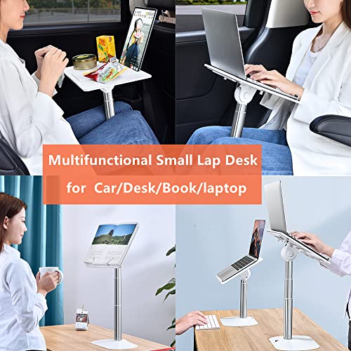 SOARCHICK Laptop Stand for Lap Portable Lap Desk for Kids Adults Height Angle Adjustable Ergonomics Computer Stand Book Holder Laptop Riser Mount Small Lap Tray Table for Bed Car Floor Sofa Couch Seat