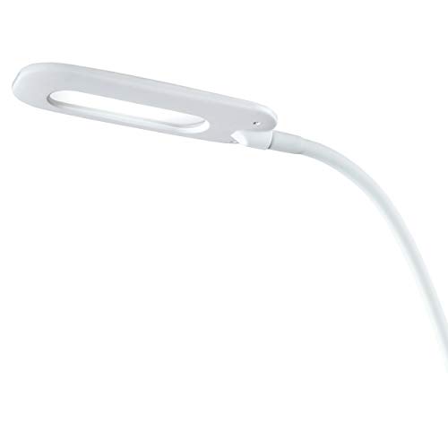 OttLite LED Soft Touch Desk Lamp - 3 Brightness Settings with Energy Efficient Natural Daylight LEDs - Adjustable Flexible Neck & Touch Controls for Tabletops, Home Office, Computer Desk, & Dorms