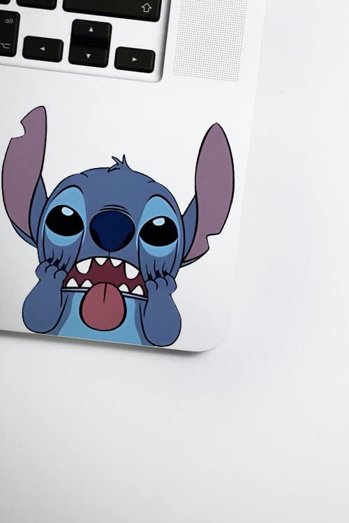 Koumyou-Stitch, Grimace Face,Vinyl Decal,Sticker for Cars,Windows,Laptops and More