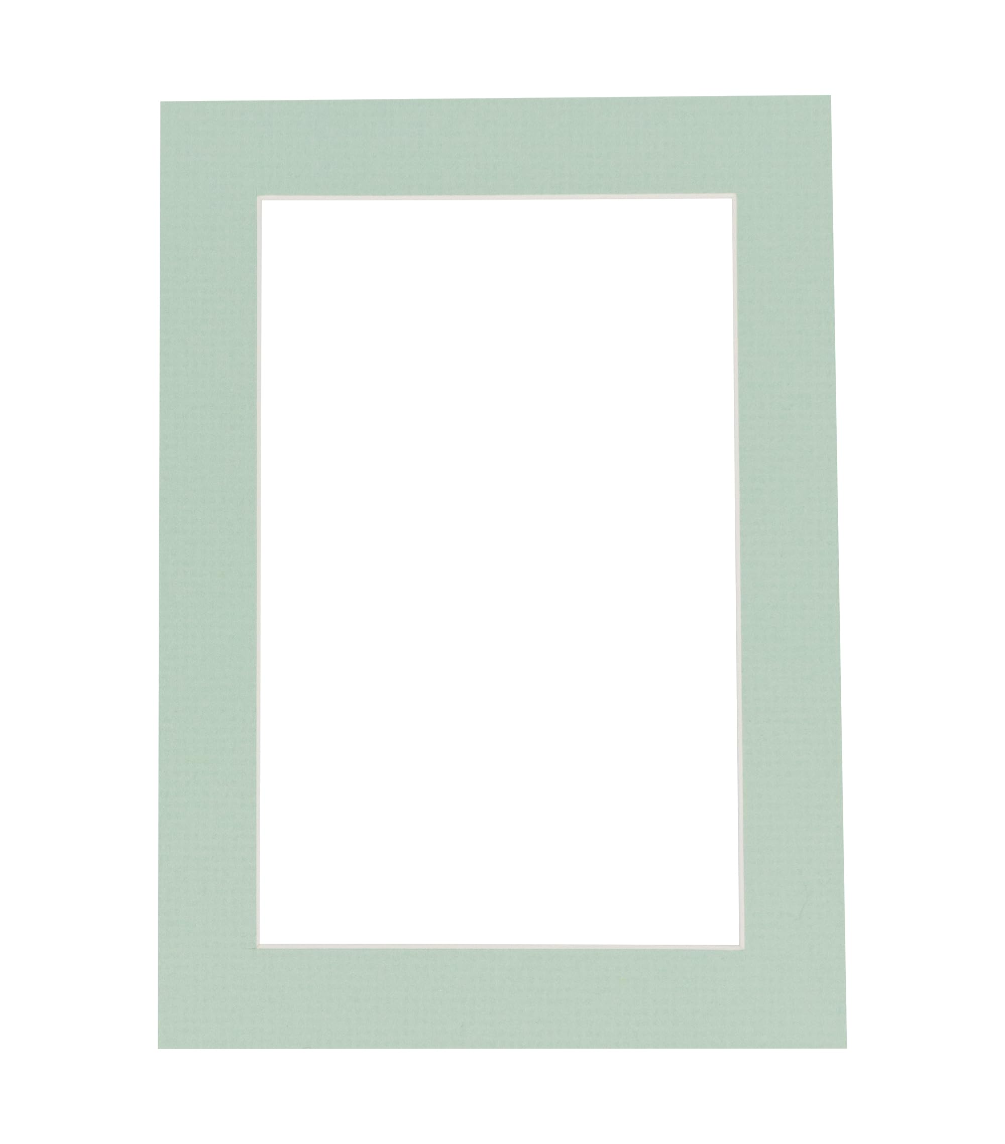 14x18 Mat Bevel Cut for 12x16 Photos - Acid Free Honeydew Green Precut Matboard - For Pictures, Photos, Framing - 4-ply Thickness