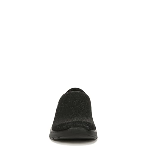 BZees Womens Take It Easy Sneaker Black Shimmer 8.5 M