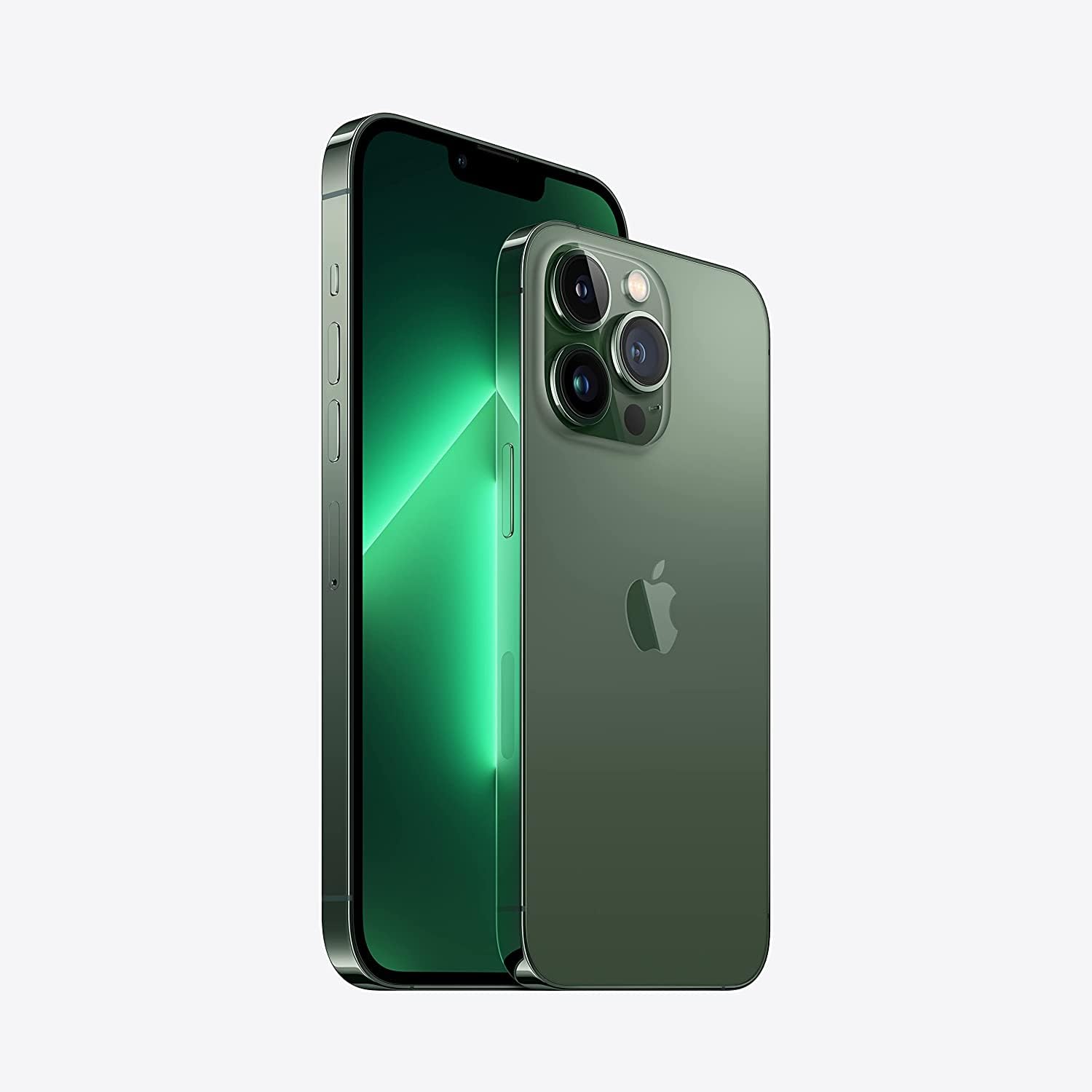 Apple iPhone 13 Pro Max, 128GB, Alpine Green - Unlocked (Renewed)
