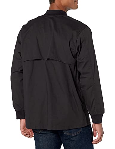 Carhartt Men's Utility Warm-Up Jacket, Black, Large