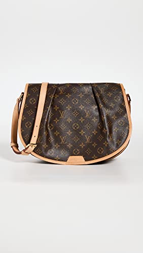 Louis Vuitton Women's Pre-Loved Monogram Menilmontant Bag, Brown, One Size