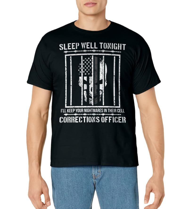 Funny Corrections Officer Proud Correctional Officer T-Shirt