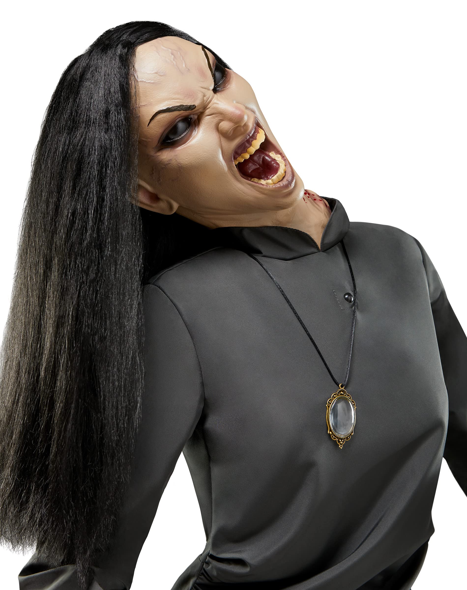 Spirit Halloween The Widow Animatronic | Halloween Décor | Horror Décor | 5.8 Feet | IR Sensor Activated | Moving Prop