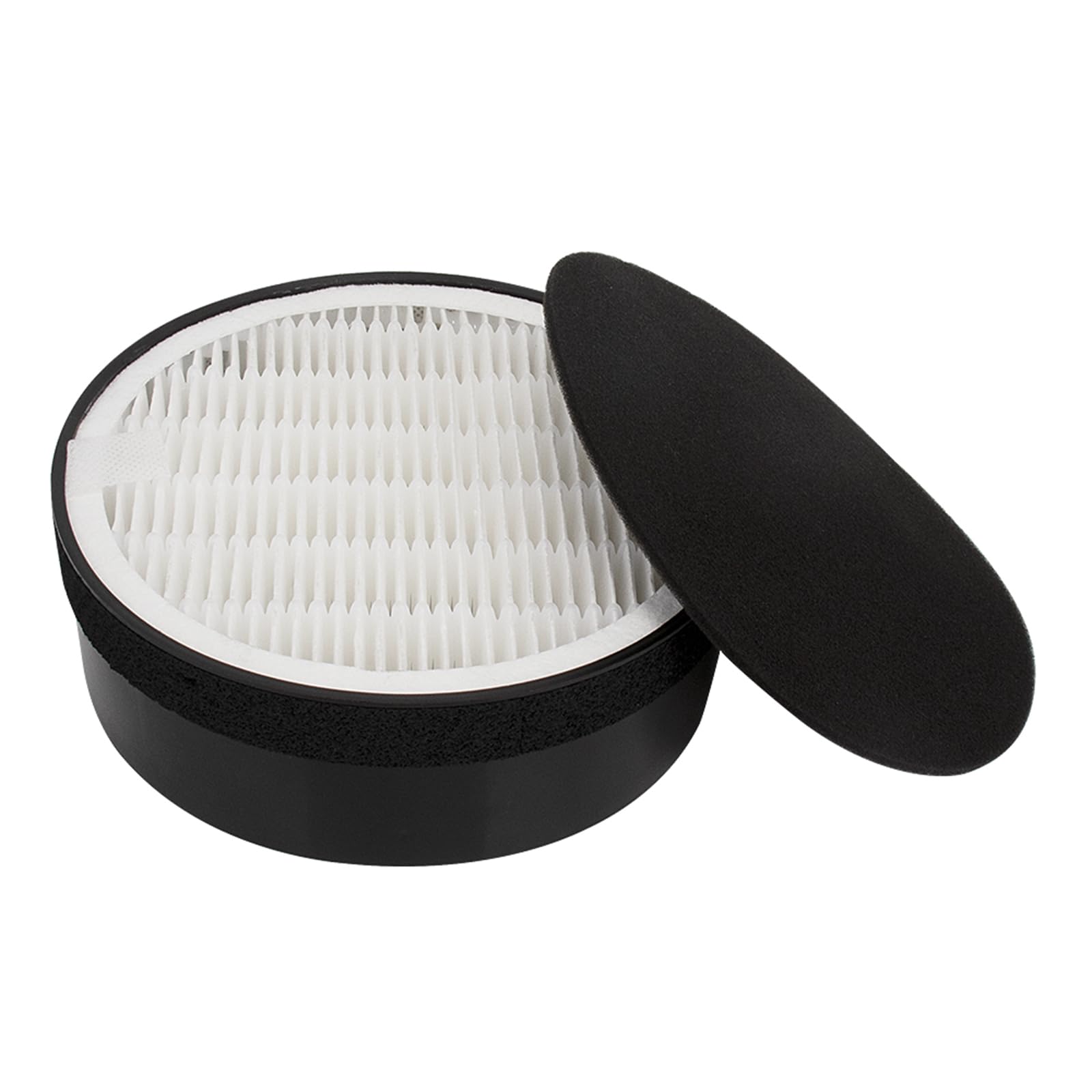 E.LUO LV-H132 Air Purifier Replacement Filter, Compatible with LEVOIT LV-H132, 3-in-1 (Nylon Pre-Filter, True HEPA Filter, High-Efficiency Activated Carbon Filter)