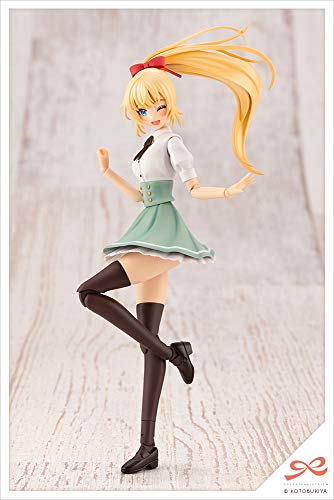 Kotobukiya Sousai Shojo Teien: Ritsuka Saeki (St. Iris Gakuen Girls' High School Summer Clothes Version) Plastic Model Kit, Multicolor (JK003)