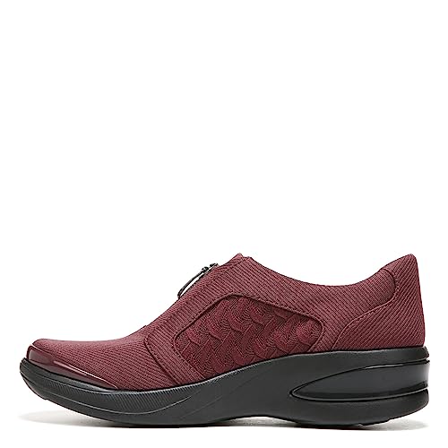 BZees Womens Florence Loafer Wine Red 9.5 M