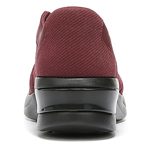 BZees Womens Florence Loafer Wine Red 9.5 M