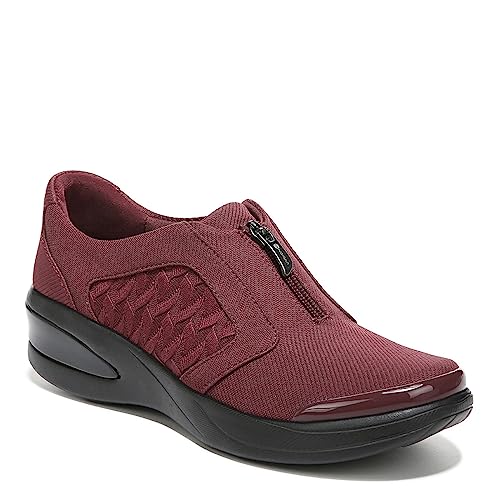 BZees Womens Florence Loafer Wine Red 9.5 M