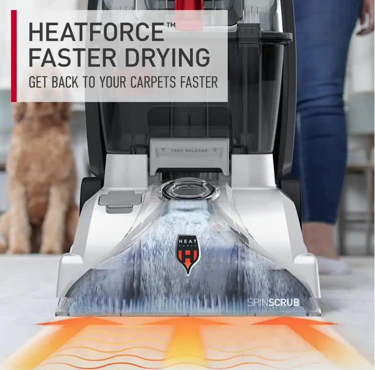 HOOVER - TurboScrub Upright Carpet Cleaner Machine - FH50138