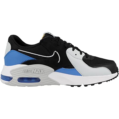 Nike Air Max Excee Men's Running Shoes, Black/White-Photo Blue, 12 M US